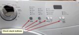 Frigidaire Dryer E68 - Button Stuck or Control Panel Issue